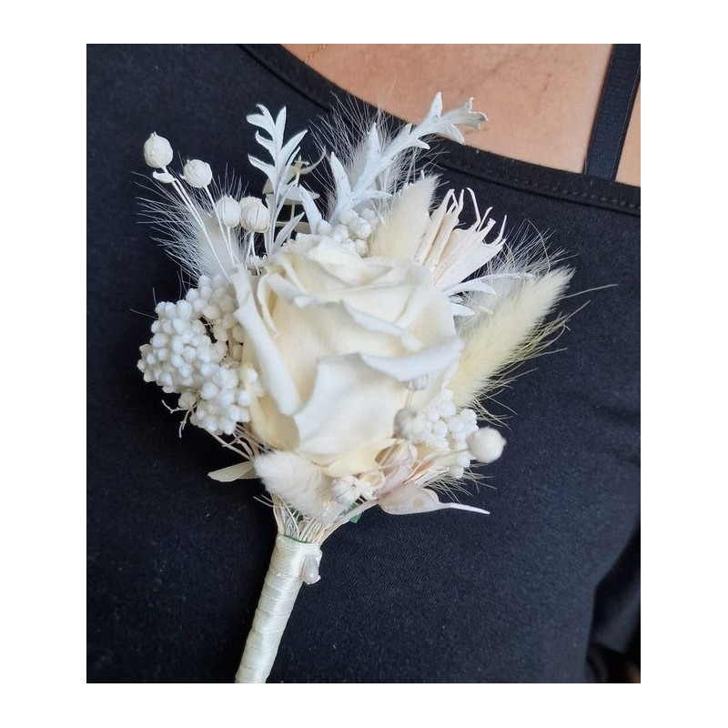 Cocarda cu trandafir criogenat